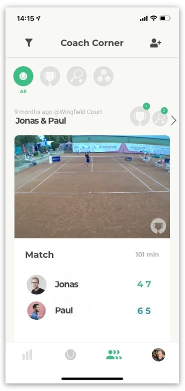 Coach accounts: Manage your players easily