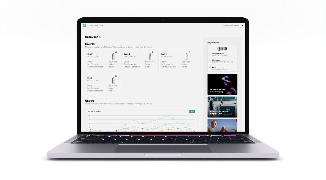 Verwalte deine Wingfield Boxen