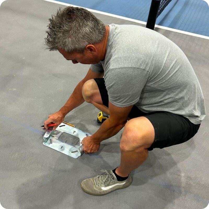 2.1 Pickleball: Set up the Wingfield Box